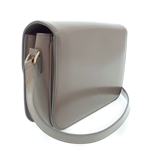 Celine | Bags | Celine Medium Bag Shoulder Gray Triomphe Taupe | Poshmark